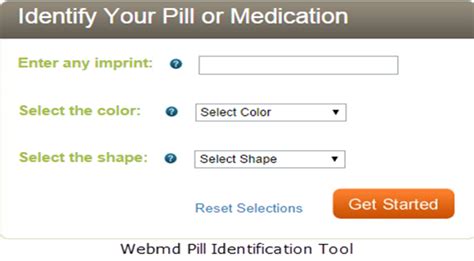 Find Pill By Number Shape And Color