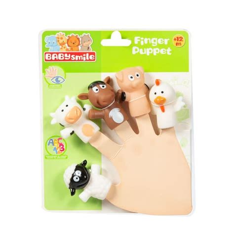 5 Marionnettes Pour Doigts Sur King Jouet
