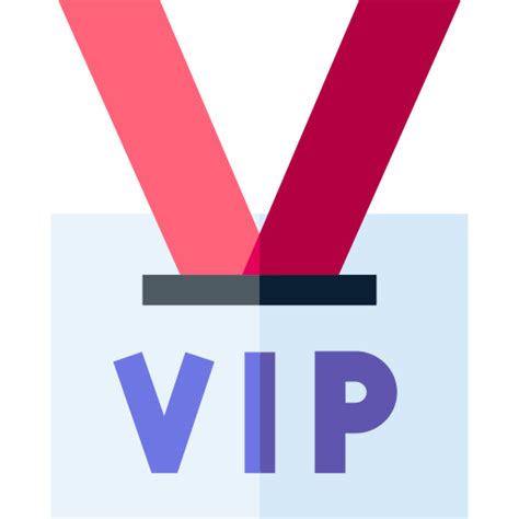 Vip Card Basic Straight Flat Icon
