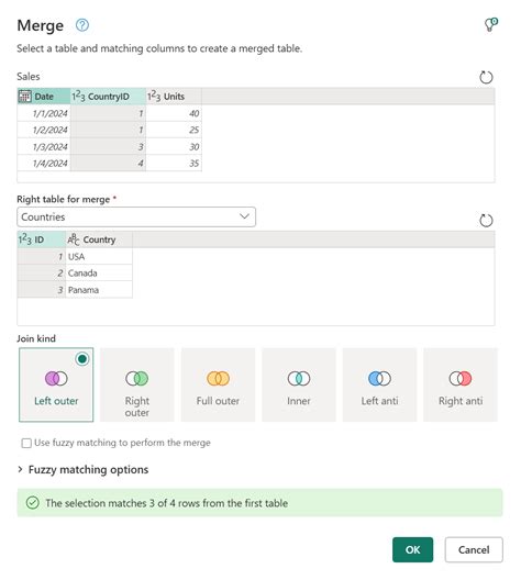 Jointure Externe Gauche Power Query Microsoft Learn
