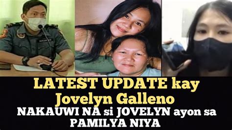 LATEST UPDATE Kay Jovelyn Galleno NAKAUWI NA Ng BAHAY Si Jovelyn