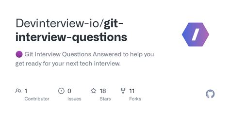Github Devinterview Iogit Interview Questions 🟣 Git Interview Questions Answered To Help You