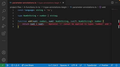 type narrowing how to typescript basics treehouse