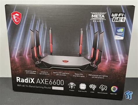 Msi Radix Axe Graxe Tri Band Gaming Router Review