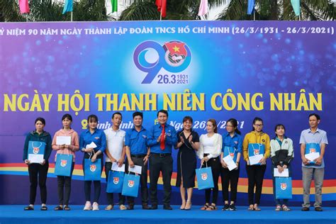 Bình Định 1 000 ĐVTN tham gia Ngày hội thanh niên công nhân