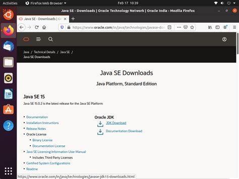 how to install jdk in linux geeksforgeeks