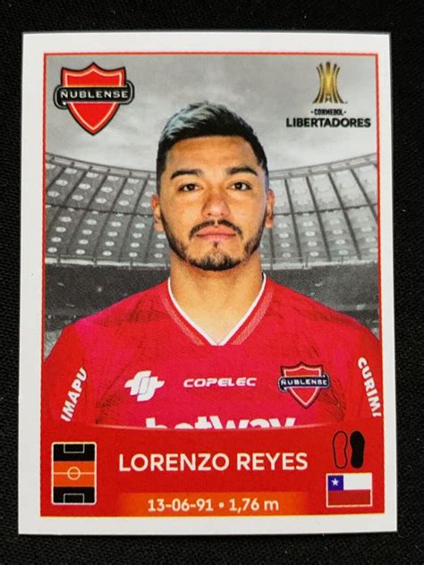 2023 PANINI CONMEBOL Copa Libertadores Sticker 045 LORENZO REYES