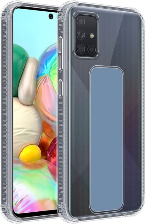 Cadorabo Hülle für Samsung Galaxy A51 4G M40s im TPU mit Halterung