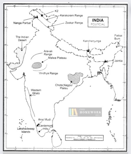 Physical Features Of India Class 9 Notes Ncert Solution