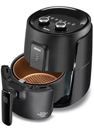 Fritadeira Philco Air Fry 4l 1500w Pfr15 Preto Frete grátis