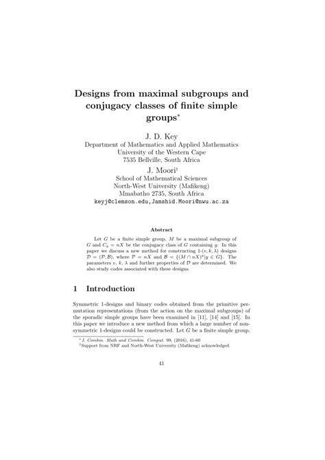 pdf designs from maximal subgroups and conjugacy classes of finite simple groups