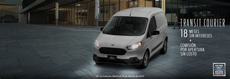 Nuevo Ford Transit Courier 0 Kms México Catálogo precios y