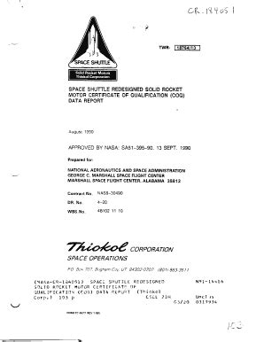 Fillable Online Ntrs Nasa I 18764 13 1 SHU1TLE SPACE SHUTTLE REDESIGNED