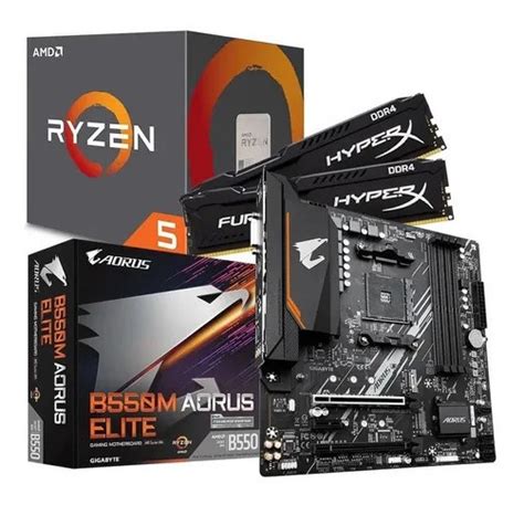 Kit Amd Ryzen G Gigabyte B M Aorus Elite Gb Cntech