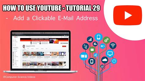 How To USE YouTube Add A Clickable E Mail Address To Your YouTube