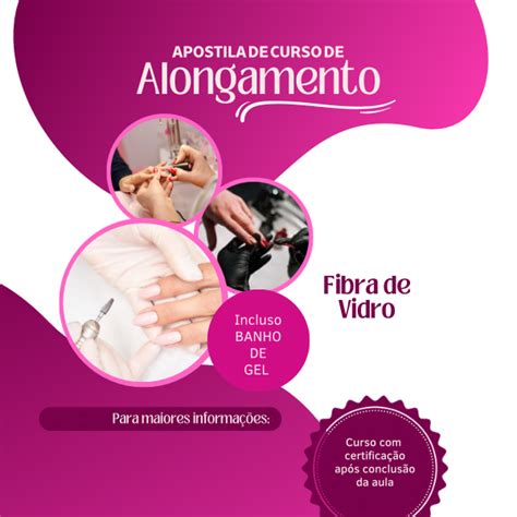 Apostila De Alongamento De Unha Fibra De Vidro Nataly Tavares