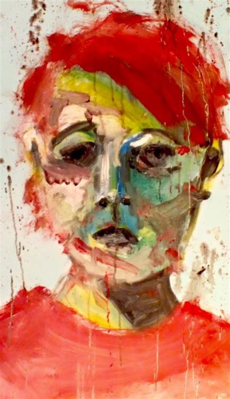 Self Portrait With Green Skin By Brian Huntress Artwork Archive