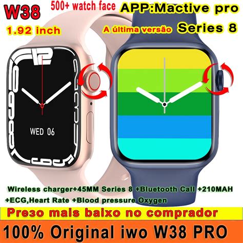 Original Iwo W Pro Rel Gio Inteligente Mm S Rie Chamada Bluetooth