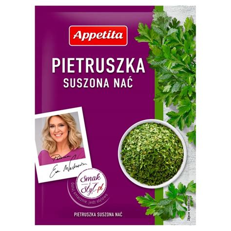 Appetita Pietruszka suszona nać 6 g 10751687362 Allegro pl