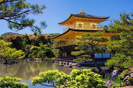 無料ダウンロード 寺院 金閣寺 日本 京都 降雪 ゴールデンパビリオン HDデスクトップの壁紙 Wallpaperbetter