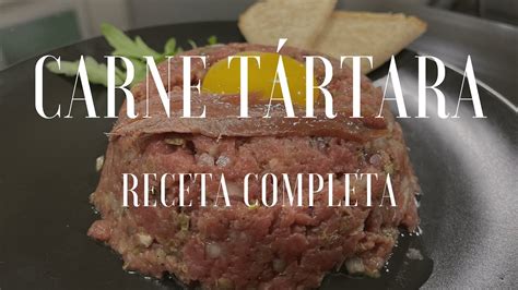 Carne Tártara FÁCIL Y BRUTAL La Raíz Cuadrada del Solomillo Receta