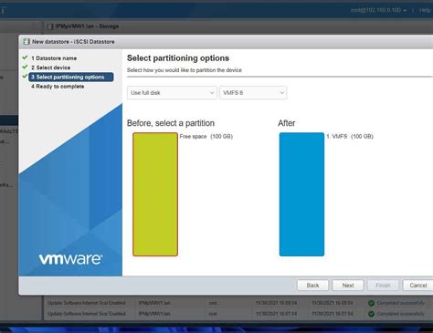 Configure VMware ESXi Servers To Share An ISCSI Storage