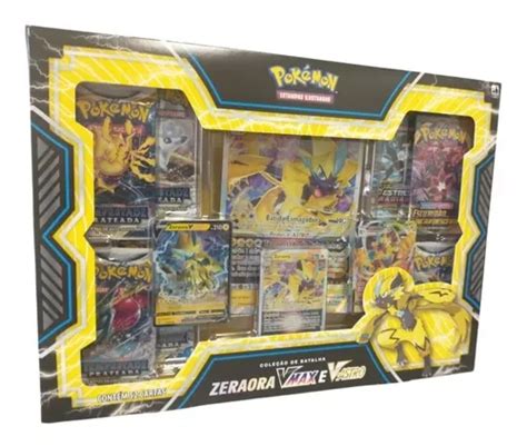 Pokémon Box Coleção De Batalha Zeraora V max V astro Copag Frete grátis