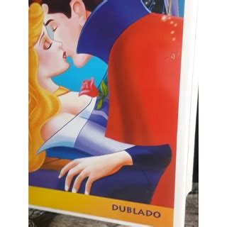 Fita Vhs Desenho Walt Disney A Bela Adormecida Shopee Brasil