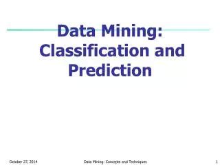 Ppt Data Mining Classification Powerpoint Presentation Free