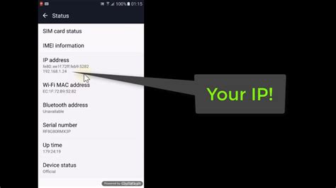 How To Find Wifi Ip Address On Android Robots Net