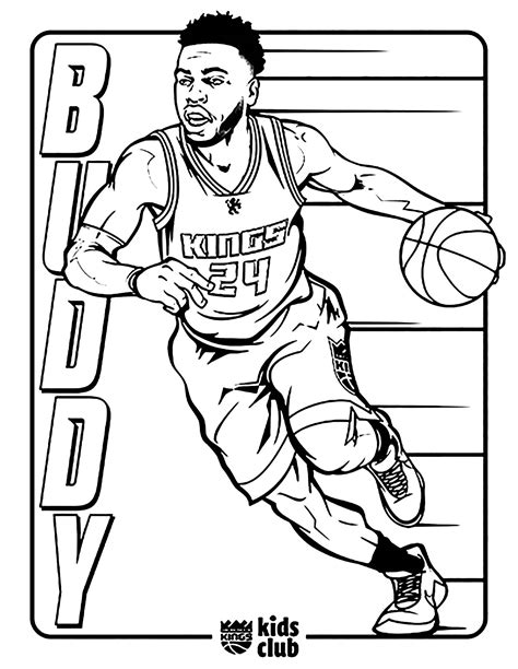 Basketball Coloring Pages