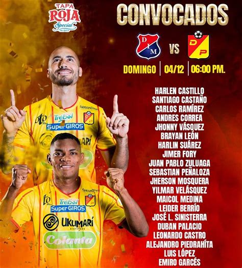 Siga EN VIVO GRATIS y con la mejor narración el partido de Medellin y