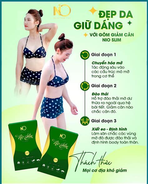 Nio Slim Kẹo Gôm Giảm Cân Kiến Tạo Vóc Dáng Mi Nhon Naturix