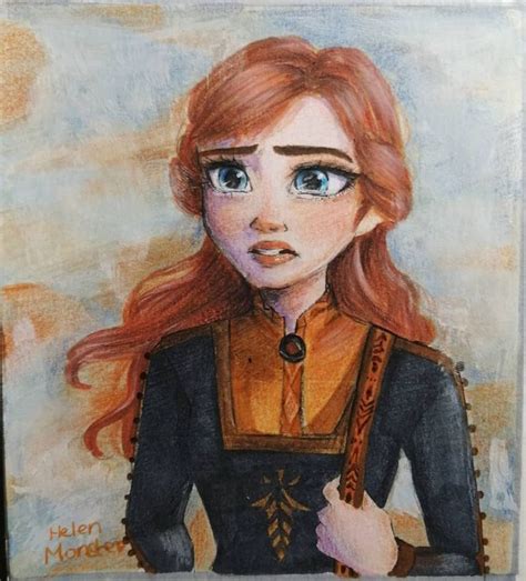Helen Monster On Instagram Frozen2 Frozen Art Artist Fanart