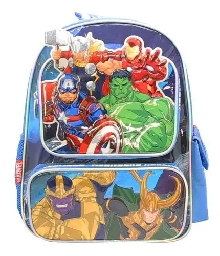 Mochila Cresko Avengers Espalda 16 SP475 ESTELA MONTENEGRO LIBRERÍAS