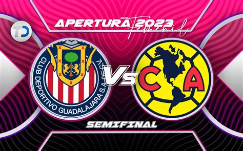 Chivas vs América RESULTADO Semifinal Ida Liga MX Femenil Telediario