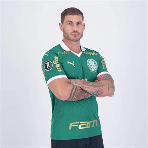 Camisa Do Palmeiras I 2024 Patch Libertadores Puma Masculina Centauro