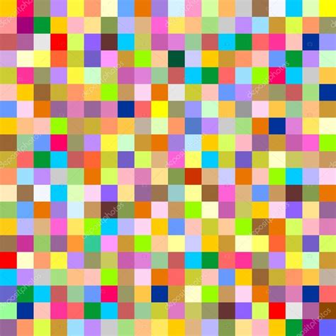 Fondo Colorido De Cuadrados De Colores De Diferentes Colores Vector De