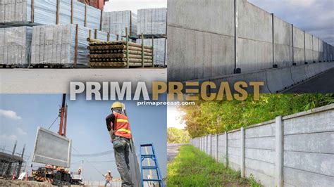 Harga Pagar Panel Beton Semarang Agustus 2024 Prima Precast