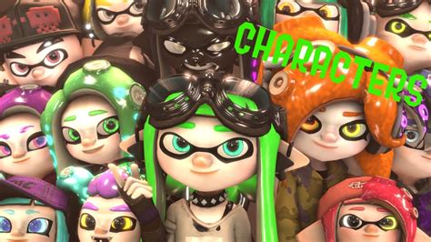 Sfm Splatoon Characters Youtube