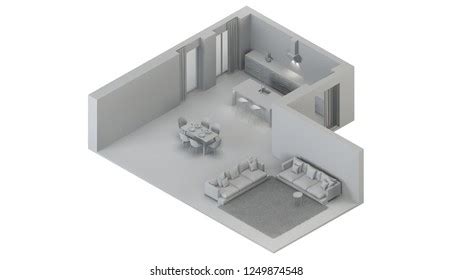 Unusual Floor Plan Wonderful Floorplans Unique Stock Illustration