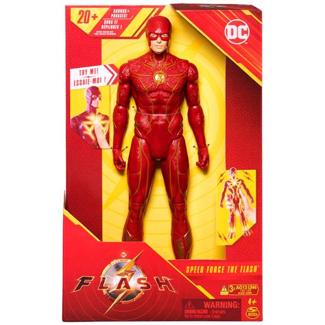 Dc Comics Large Inch Speed Force The Flash Action Figure Toy With