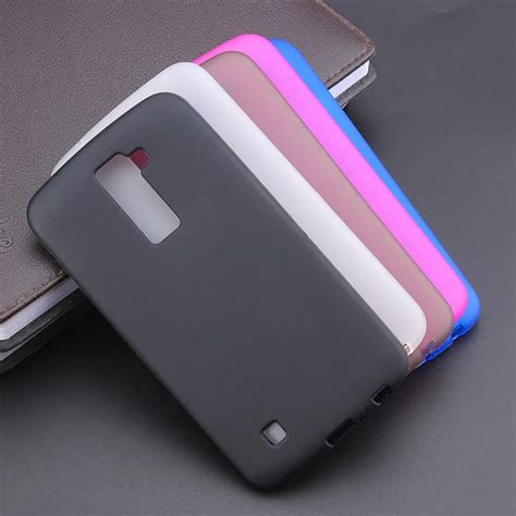 Funda trasera de Gel TPU para teléfono móvil LG funda suave delgada