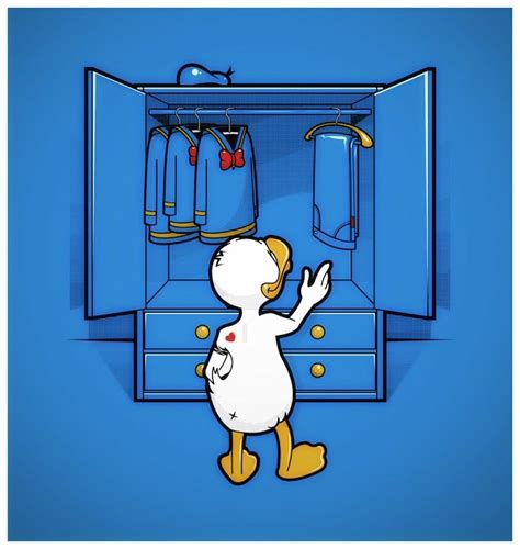 Creative Illustrations With A Twist Duck Illustration Disney Duck