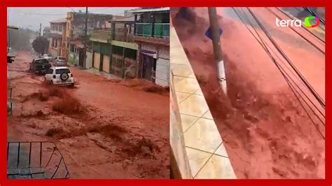 Mulher Morre Ap S Ser Arrastada Por Enxurrada Durante Forte Chuva Em