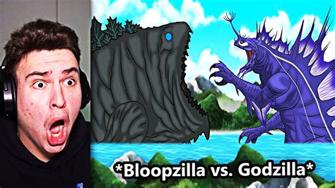 BLOOPZILLA vs GODZILLA Animație YouTube