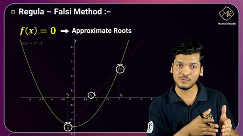 regula falsi method false position method in depth youtube