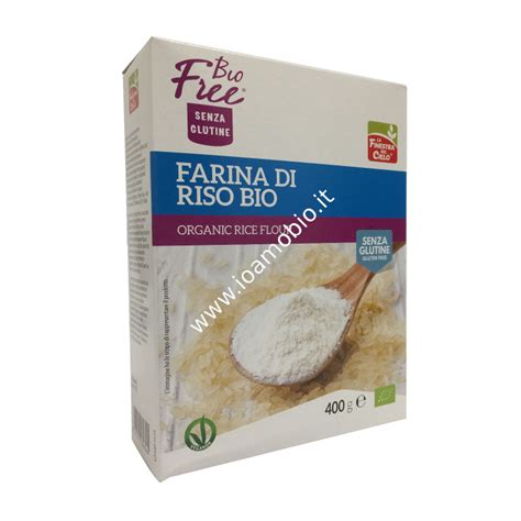 Bio Free Farina Di Riso Senza Glutine Biologica 400g
