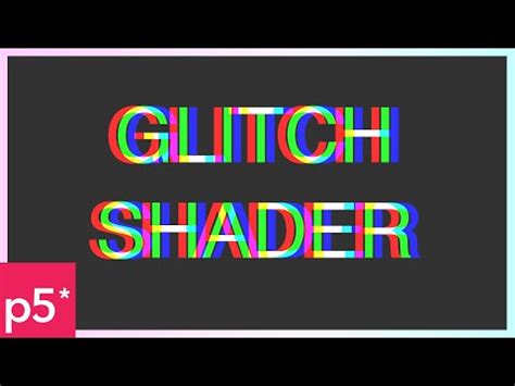 Glitch Effect Chromatic Aberration Using Shaders In Javascript P Js