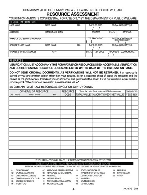 2011 2024 PA Form PA 1572 Fill Online Printable Fillable Blank